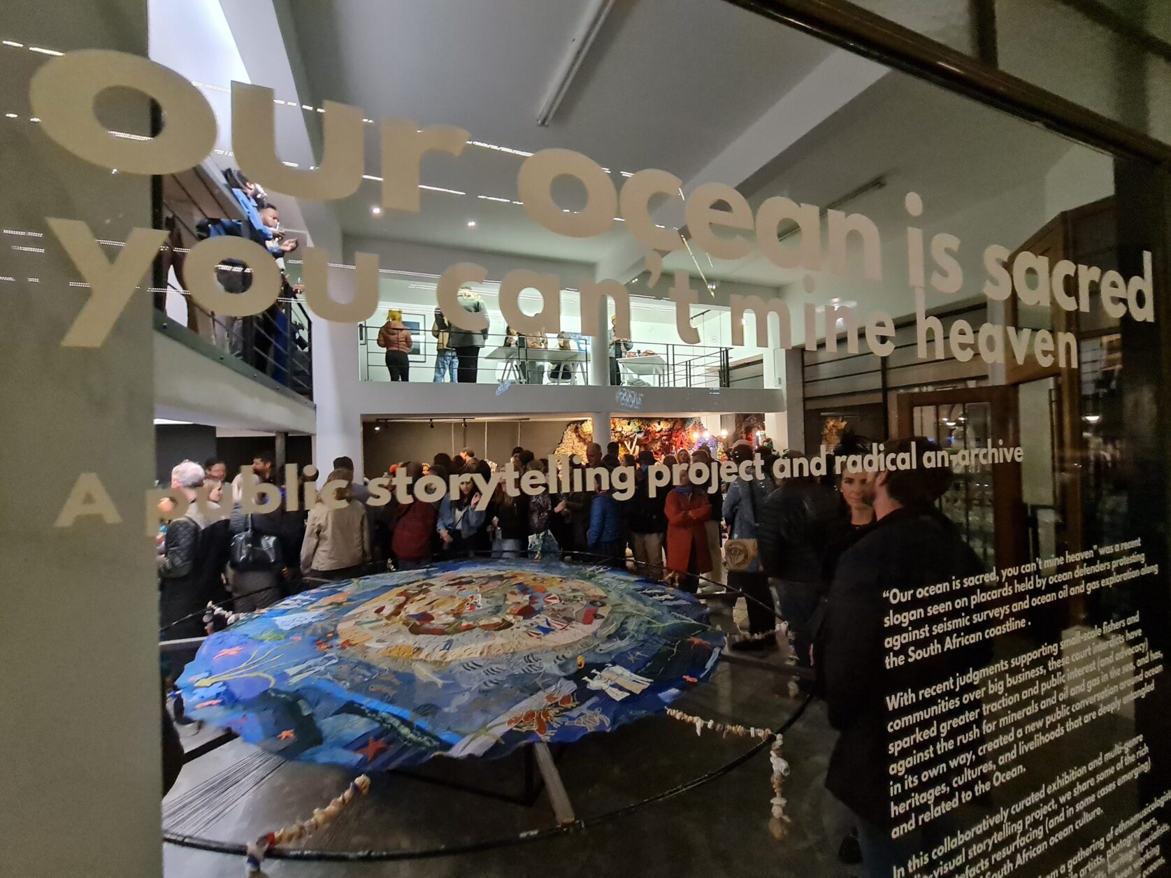 Evolving tapestry embodies ancestral wisdom of the ocean and current ...