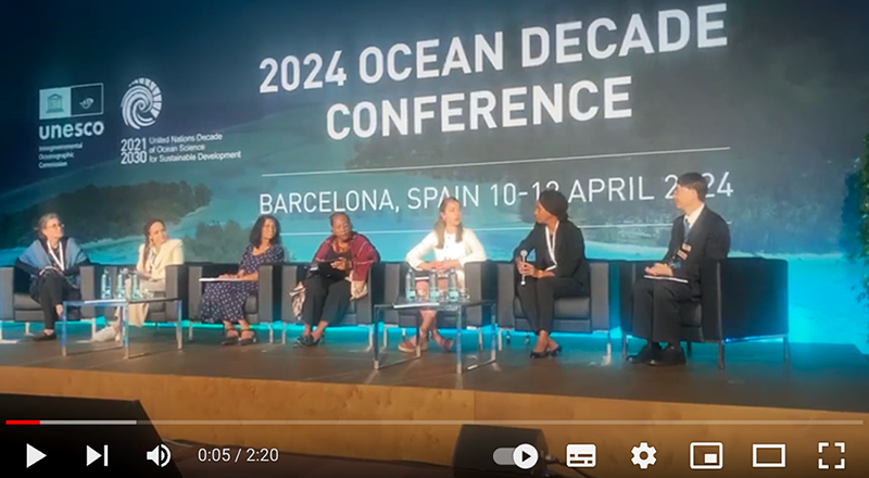 We launched our UN Decade Implementing Partner program ...